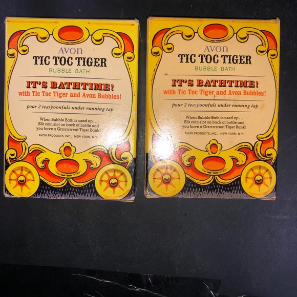 Avon | Bath, Skin & Hair | Avon Tictoc Tiger Bubble Bath 8oz Original ...